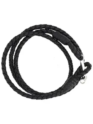 TOM FORD Bracciale In Pelle Intrecciata