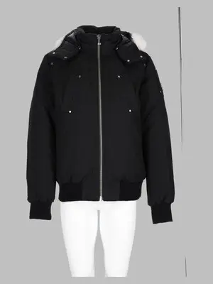 Moose Knuckles Original Ballistic Neoshear" Bomber Jacket