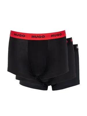 Hugo 3-pack Boxer In Cotone - Grey