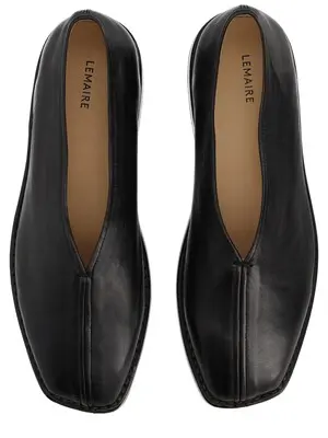 LEMAIRE Slipper Flat Piped