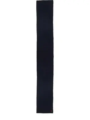 Polo Ralph Lauren Sciarpa In Lana E Cashmere A Trecce - Blue
