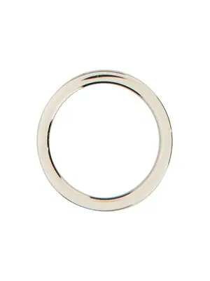 MAISON MARGIELA Anello Con Logo "numeric Minimal Signature" Slim