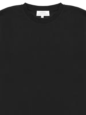 Studio Nicholson T-shirt In Cotone - Black