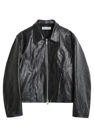 Our Legacy Giacca Mini In Pelle