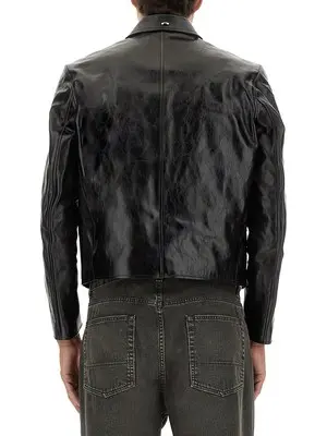 Our Legacy Giacca Mini In Pelle