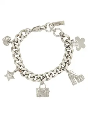 Marc Jacobs Bracciale "the Pave Mini Icon Charm