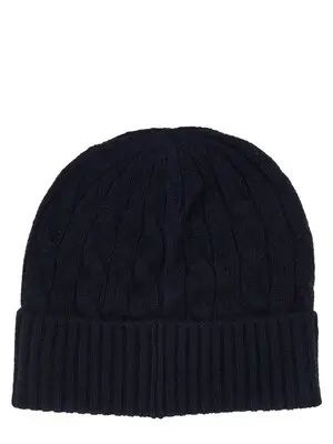 Polo Ralph Lauren Berretto In Lana E Cashmere A Trecce