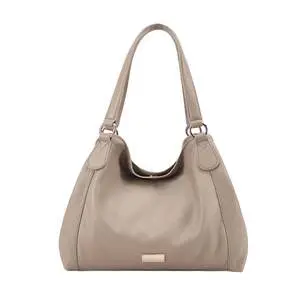 Paul Costelloe Sophie Shoulder Bag Neutrals - Black