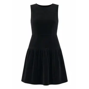 TRAFFIC PEOPLE Corrie's Bravado Cord Velvet Mini Dress
