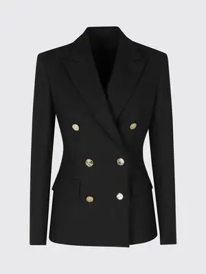 DONDUP Double-breasted Viscose Blazer With Peak Lapels And Metal Buttons