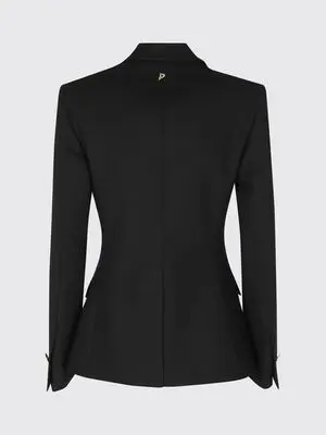 DONDUP Double-breasted Viscose Blazer With Peak Lapels And Metal Buttons