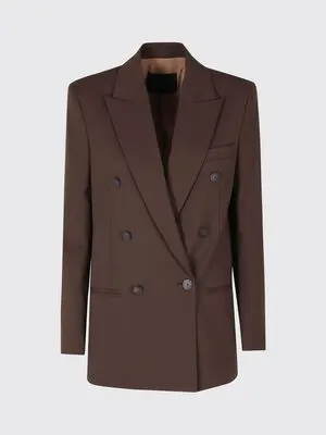 DONDUP Cropped Double-breasted Wool Blazer With Peak Lapels