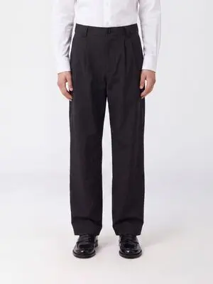 A.p.c. Ricky Pleated Wide-leg Trousers - Black