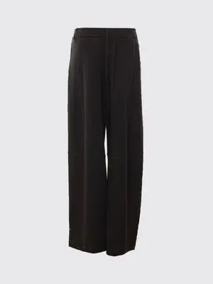 Brunello Cucinelli Wide-leg Cotton And Silk Blend Trousers With Pleats