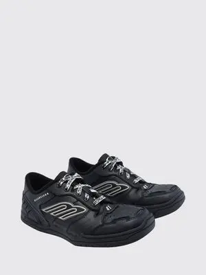 Balenciaga Leather Lace-up Sneakers
