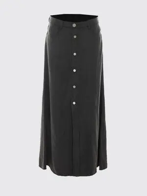 Pinko A-line Midi Skirt With Button Detail
