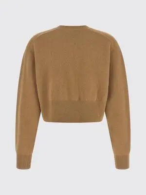 Elisabetta Franchi Cropped Wool And Cashmere Blend Cardigan - Brown