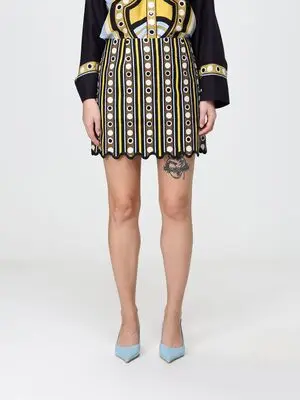 La DoubleJ Printed A-line Skirt