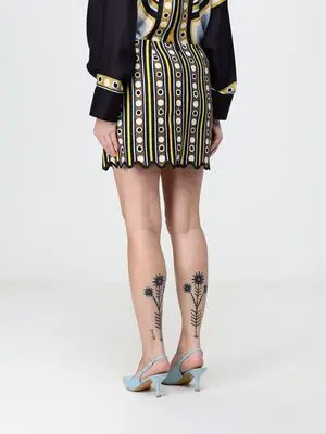 La DoubleJ Printed A-line Skirt