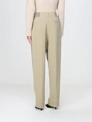 Victoria Beckham Tailored Wide Leg Trousers - Grey