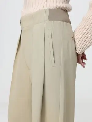 Victoria Beckham Tailored Wide Leg Trousers - Grey