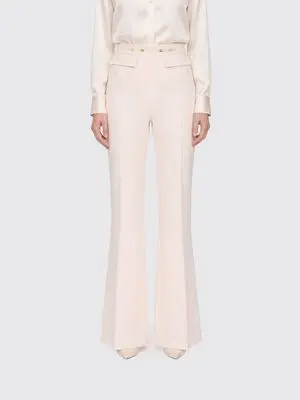 Elisabetta Franchi High-waisted Trousers - Butter