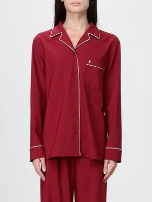 Alberta Ferretti Classic Collar Shirt - Red