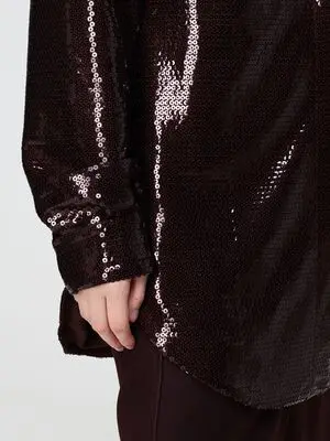Alberta Ferretti Sequin Embellished Shirt
