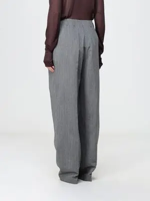 Alberta Ferretti Tailored Pinstriped Wide-leg Trousers