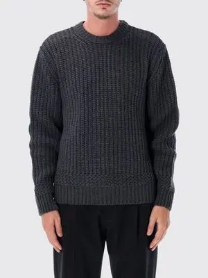 A.p.c. Recycled Wool Crew Neck Jumper With Ribbed Trims