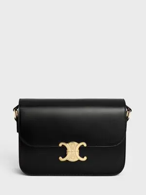 Celine Triomphe Bag - Black