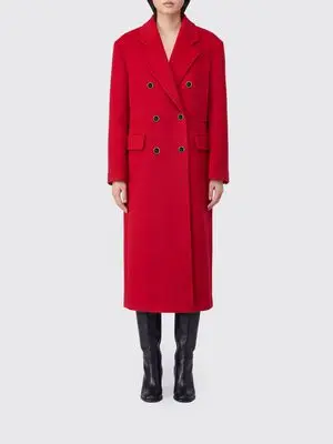 Pinko Pinko Double Breasted Coat Red