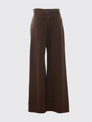 Brunello Cucinelli High-waisted Wide-leg Jeans With Monili Embellishment