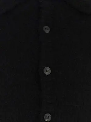 Dries Van Noten Polo-style Alpaca And Merino Wool Blend Cardigan