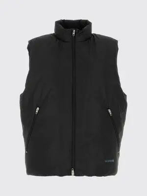 JIL SANDER Ghost Capsule Padded Nylon High Neck Gilet