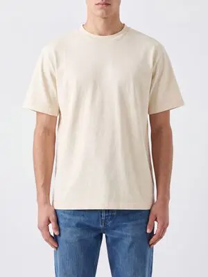 THE ROW Short-sleeved Cotton T-shirt With Crew Neck And Dropped Shoulders