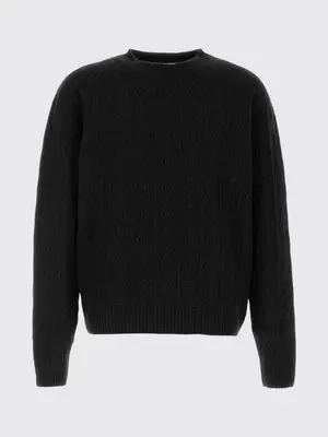 THE ROW Crewneck Pure Cashmere Jumper With Ribbed Trims