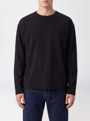 Dries Van Noten Relaxed Fit Long-sleeved Cotton T-shirt - Black
