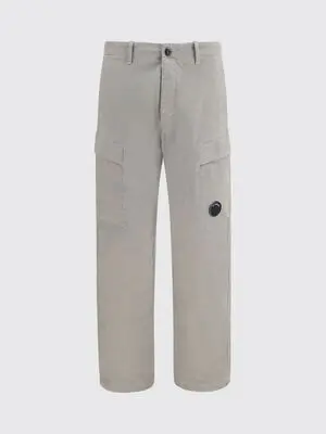 C.P. COMPANY Straight Leg Cargo Trousers - Beige