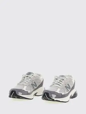 NEW BALANCE Suede And Mesh Trainers With Abzorb Midsole - Grey