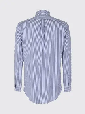 Polo Ralph Lauren Slim Fit Striped Stretch-cotton Shirt With Pony Logo - Blue 3