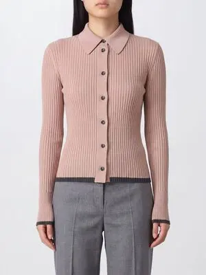 ROBERTO COLLINA Ribbed Knit Cardigan - Charcoal