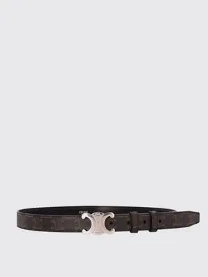 Celine Triomphe Belt - Black