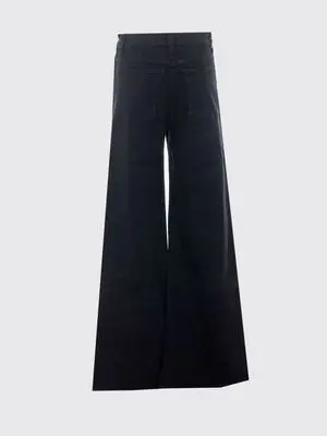 Khaite Dane High-waisted Wide-leg Jeans - Black
