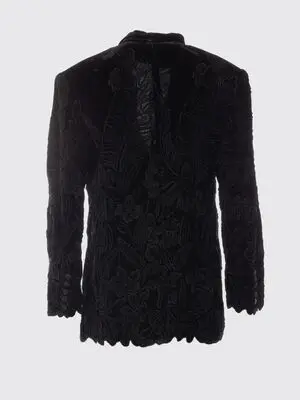 Balmain Embroidered Velvet Blazer