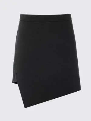 VIVIENNE WESTWOOD High-waisted Asymmetrical Cotton Mini Skirt