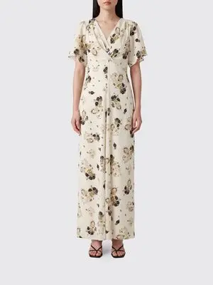 Isabel Marant Étoile Falja Floral Print Silk Long Dress