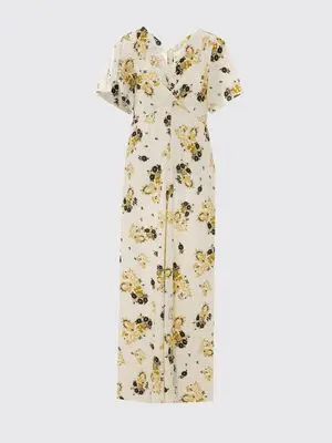 Isabel Marant Étoile Falja Floral Print Silk Long Dress