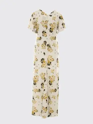 Isabel Marant Étoile Falja Floral Print Silk Long Dress