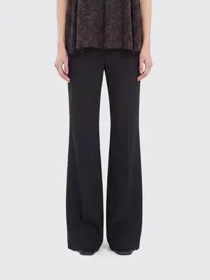 ROTATE BY BIRGER CHRISTENSEN High-waisted Flared Trousers In Recycled Technical Fabric
